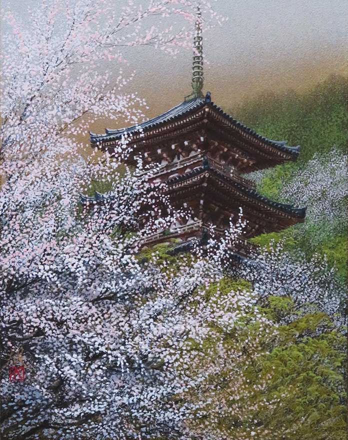 清水寺春望 | 清水規 買取・作品 | 日本画、絵画高額査定はアート買取協会